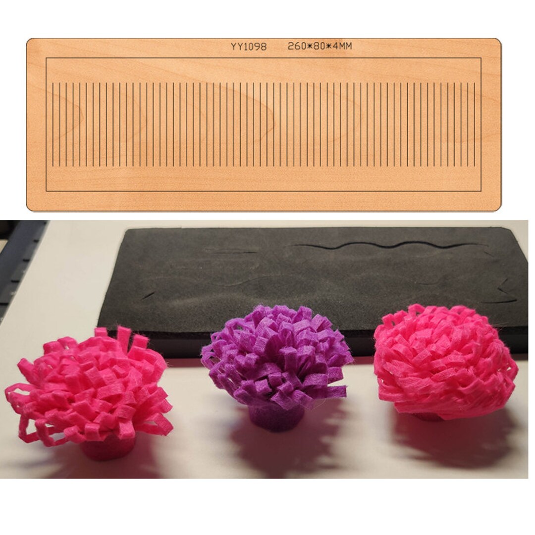 Wooden Die Cutting Die Coil Flower Fringe Knife Die YY1098 is ...