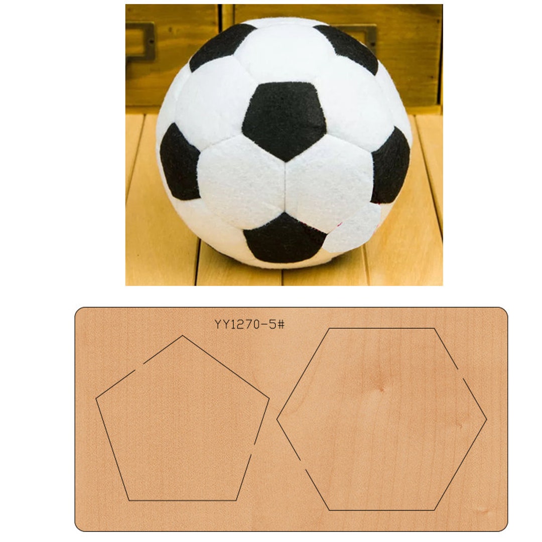 Handmade Football Die-cutting Wood Die, YY1050 Suitable for Common Die ...