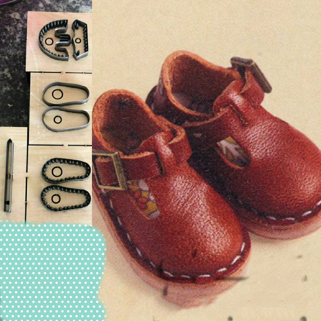 Small Leather Shoes Knife Mold Small Cloth Leather Shoes Knife Mold - Etsy