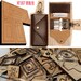 Handmade Leather Handmade DIY A7 Butterfly Binder Knife Die ...