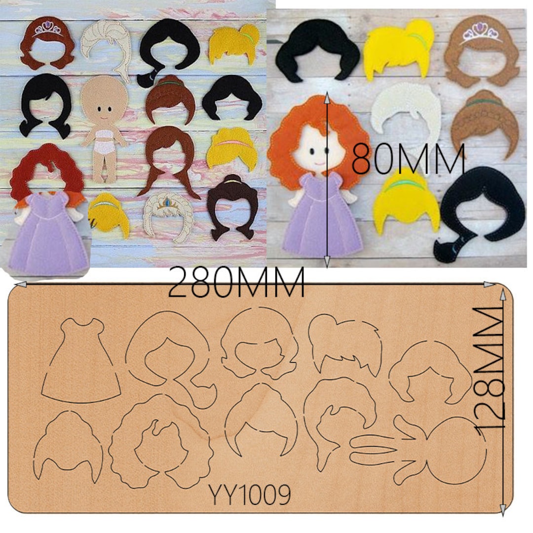 Wooden Die Cutting Die Bald Baby Set Wooden Die YY1009 is Compatible ...