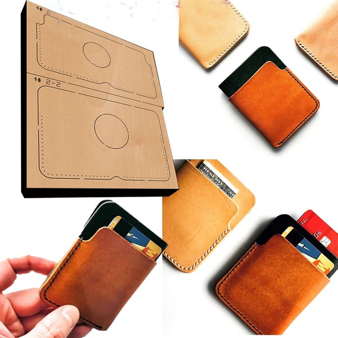 Cardholder Mini Wallet Die Cutting Knife Mold Metal Hollowed Punch Tool ...