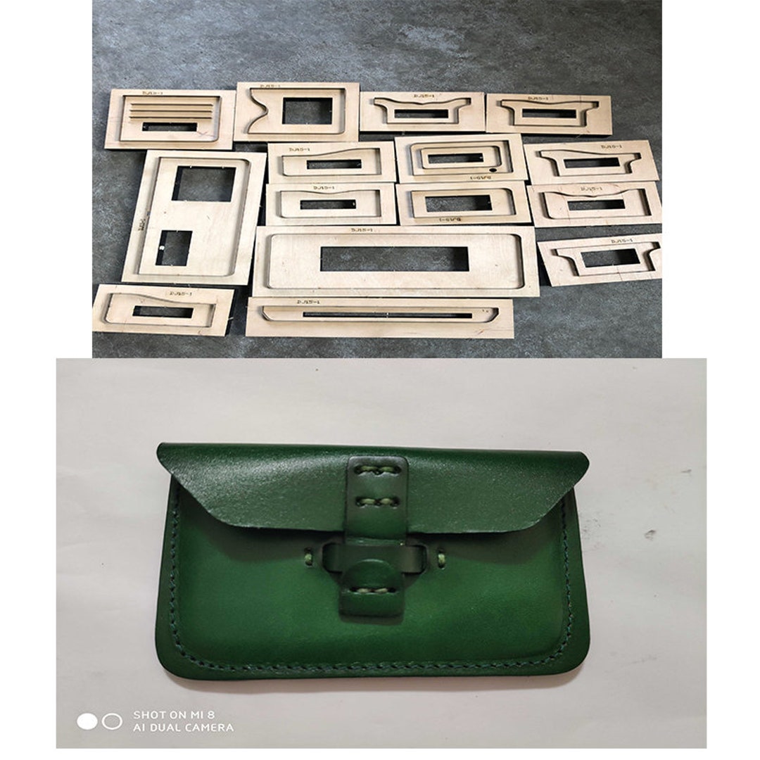 Card Bag Knife Mould Handmade Leather Goods Knife Mould Card Bag Knife ...