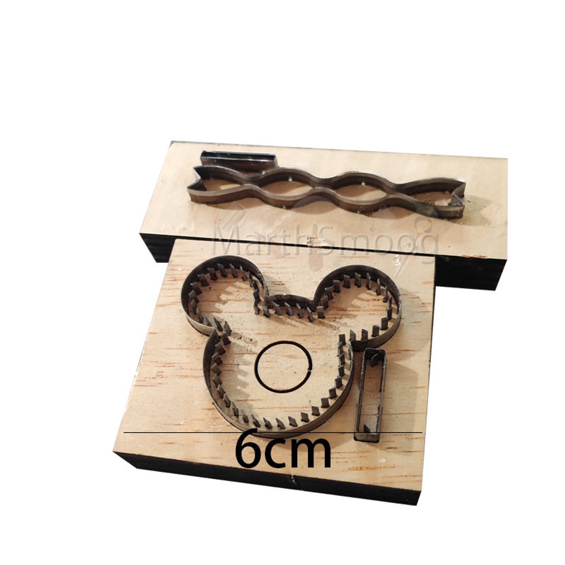 Handmade Mouse Key Chain Hanging Knife Mold Leather Cutting Die Cut ...