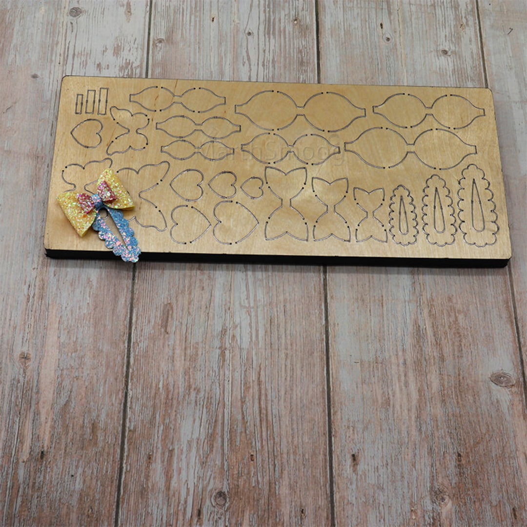 Bow Sizzix Bigz Die, Hair Bow Cutting Die, Leather Cutting Die, Bow ...