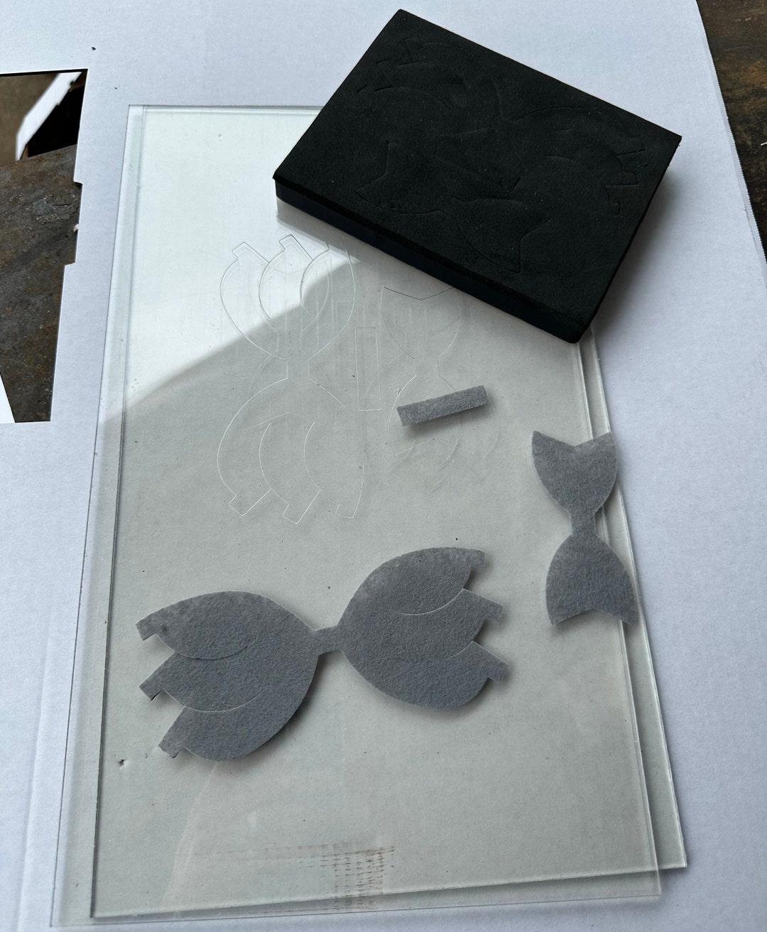 3 Size Cutting Pads Switch Plus Die Cutting Machine Clear Polycarbonate ...