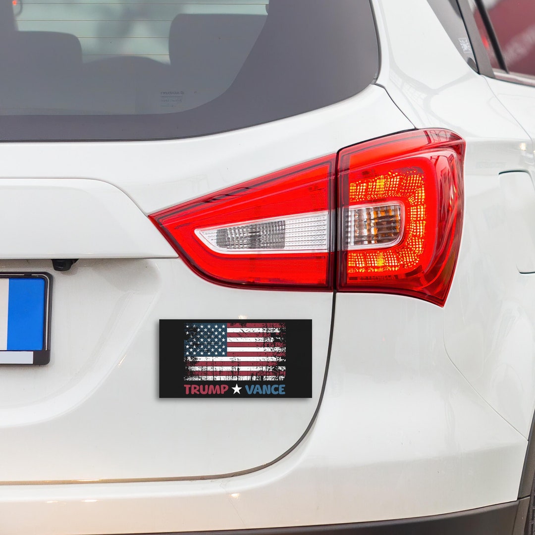 Trump 2024 Bumper Sticker, Donald Trump Stickers, President Election ...