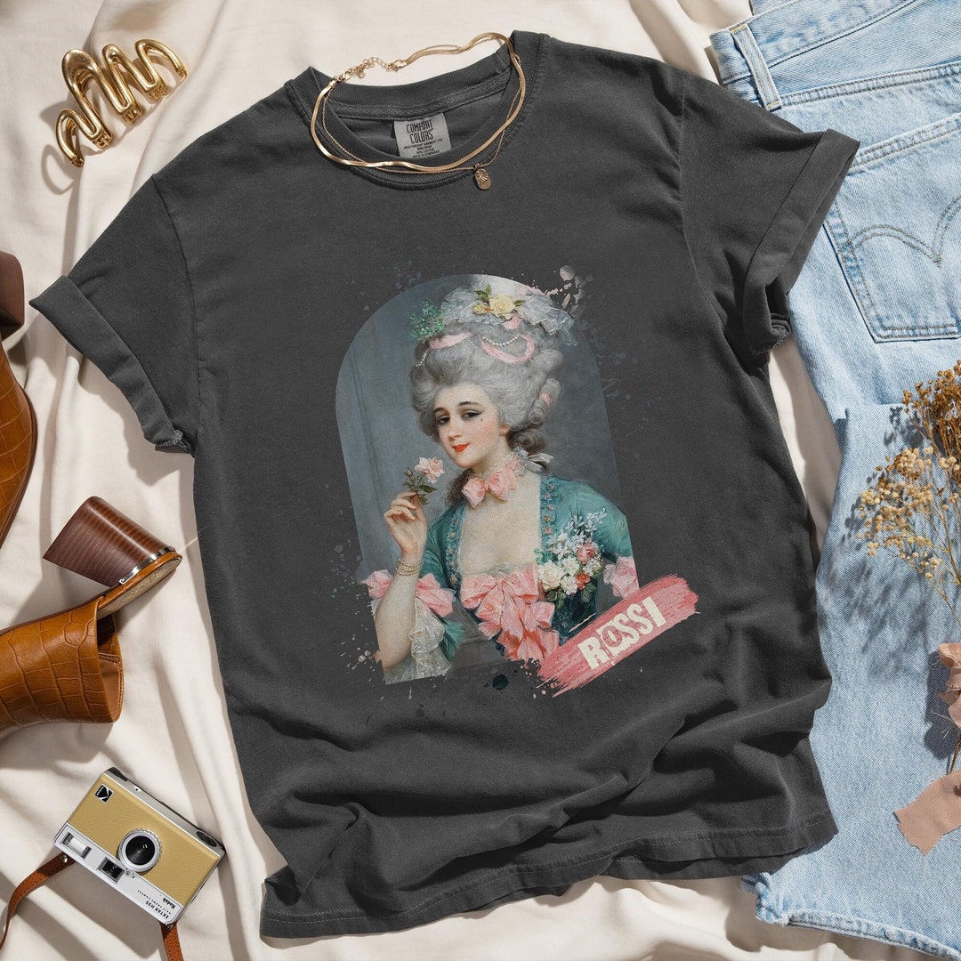 Punk Rococo Shirt Coquette Aesthetic Shirt Marie Antoinette Comfort ...