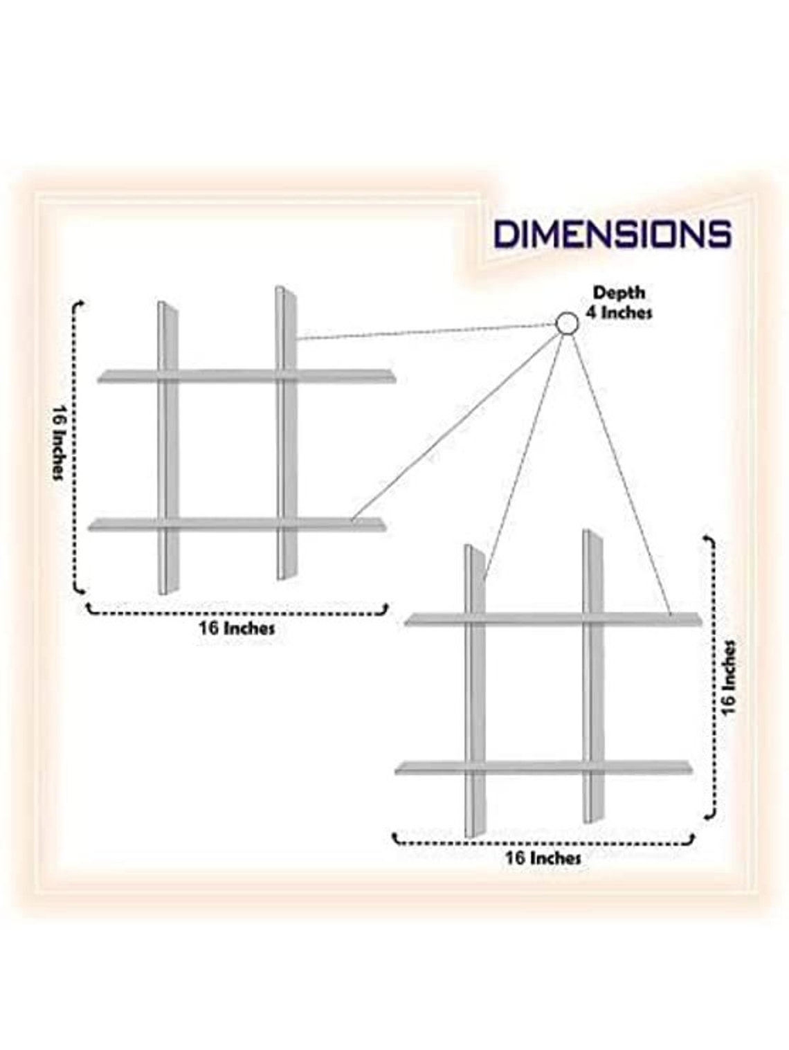 Wall Shelves Engineered Wood Wall Shelves Rack Shelves for - Etsy