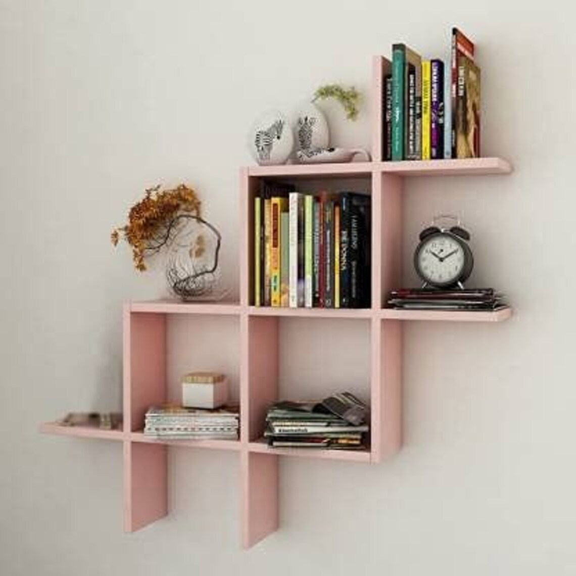 Wall Shelves Engineered Wood Wall Shelves Rack Shelves for - Etsy