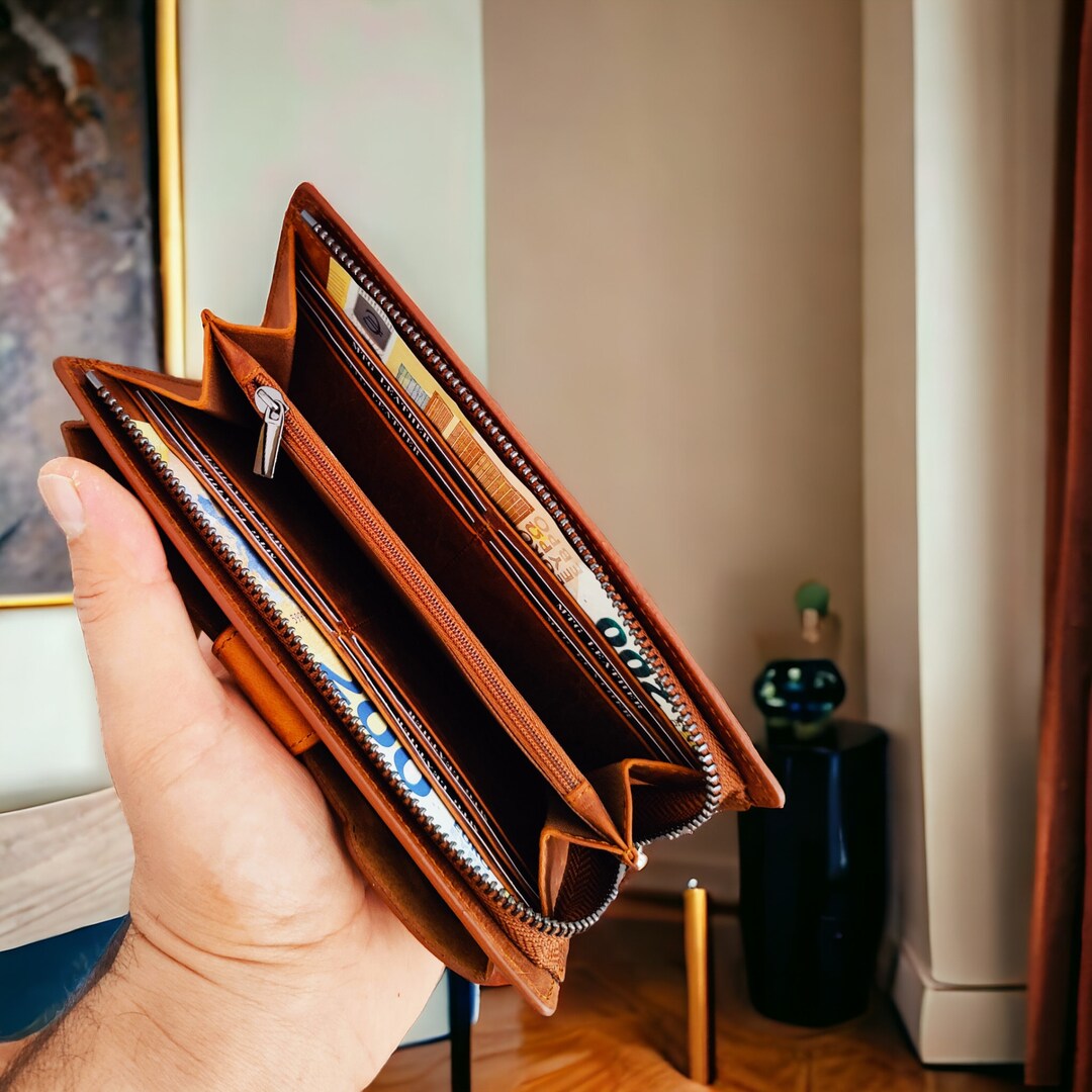 Personalized Wallet, Phone Case Wallet and Handbag, Geniune Leather ...