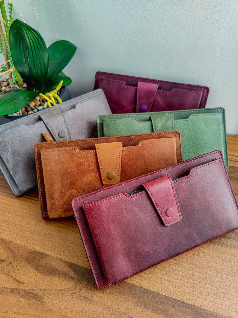 Personalized Wallet, Phone Case Wallet and Handbag, Geniune Leather ...