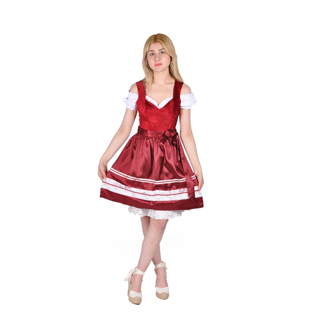 Alyya Trachten Dress/folk Dress /german Dress/women's German Dirndl ...