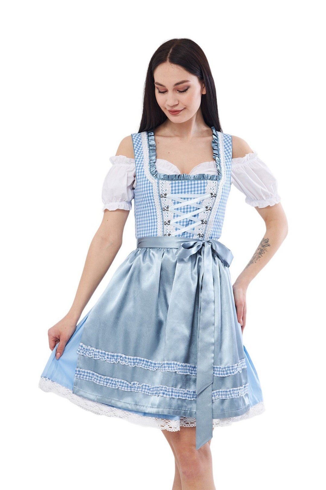 Dirndl Dress Oktoberfest Bavarian Costume for Festivals, Parties ...