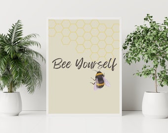 Sunflower Honey Bees Seamless Patterns Digital Paper Pack Gold Honey ...