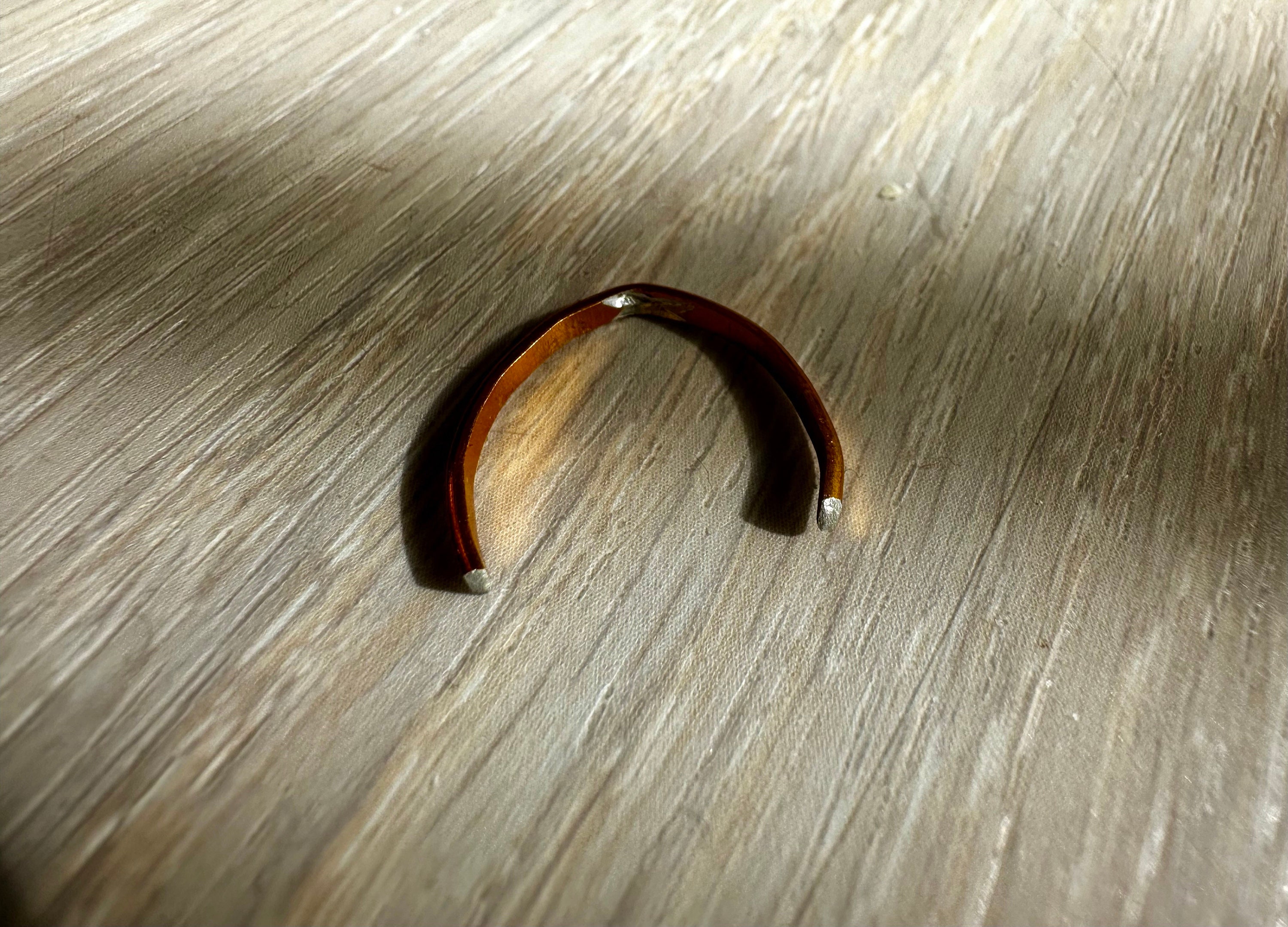 Golden Nose Bridge Cuff, No Piercing Nose Cuff, Fake Nose Ring, Yellow ...