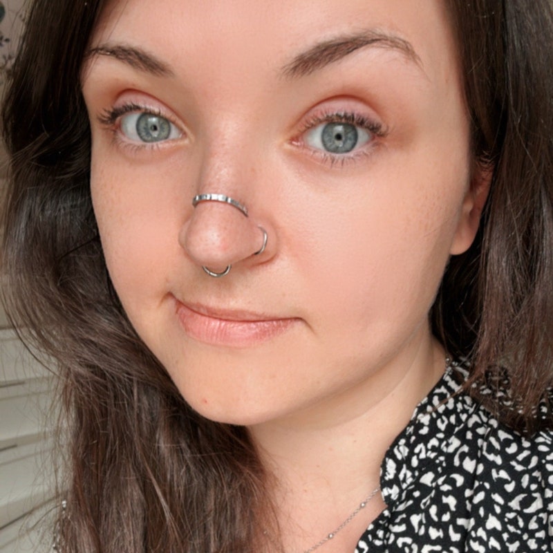 Fake Nose Ring - Etsy