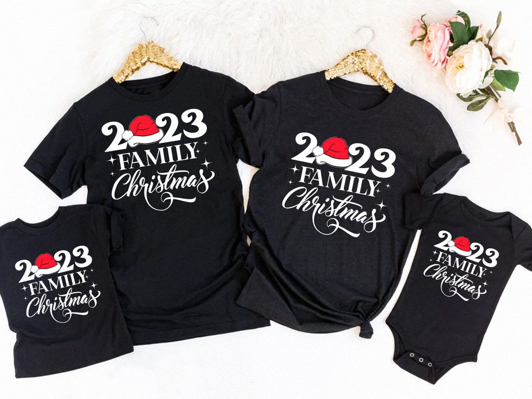 Custom Christmas Family Shirts, Christmas Gifts, 2023 Christmas Shirt ...