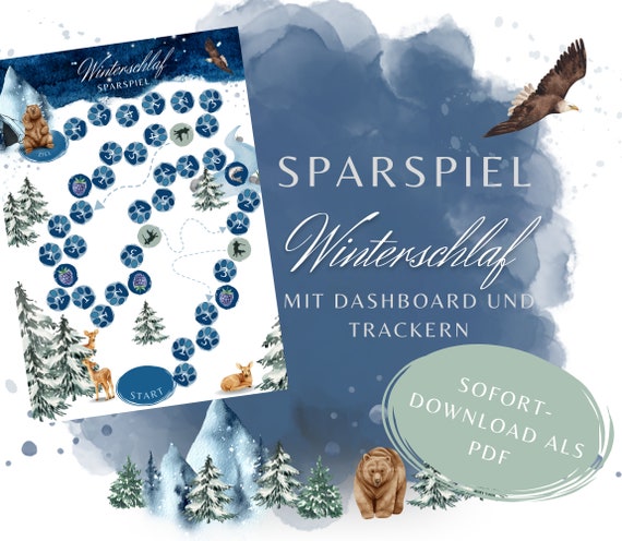 Sparspiel Sparchallenge Mit Dashboard Und Tracker Als Vorlage - Etsy