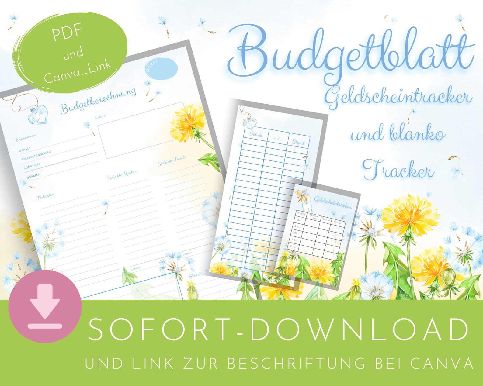 Budget Sheet, Bill Tracker and Tracker, Budgeting Tool, Budget Entry in ...