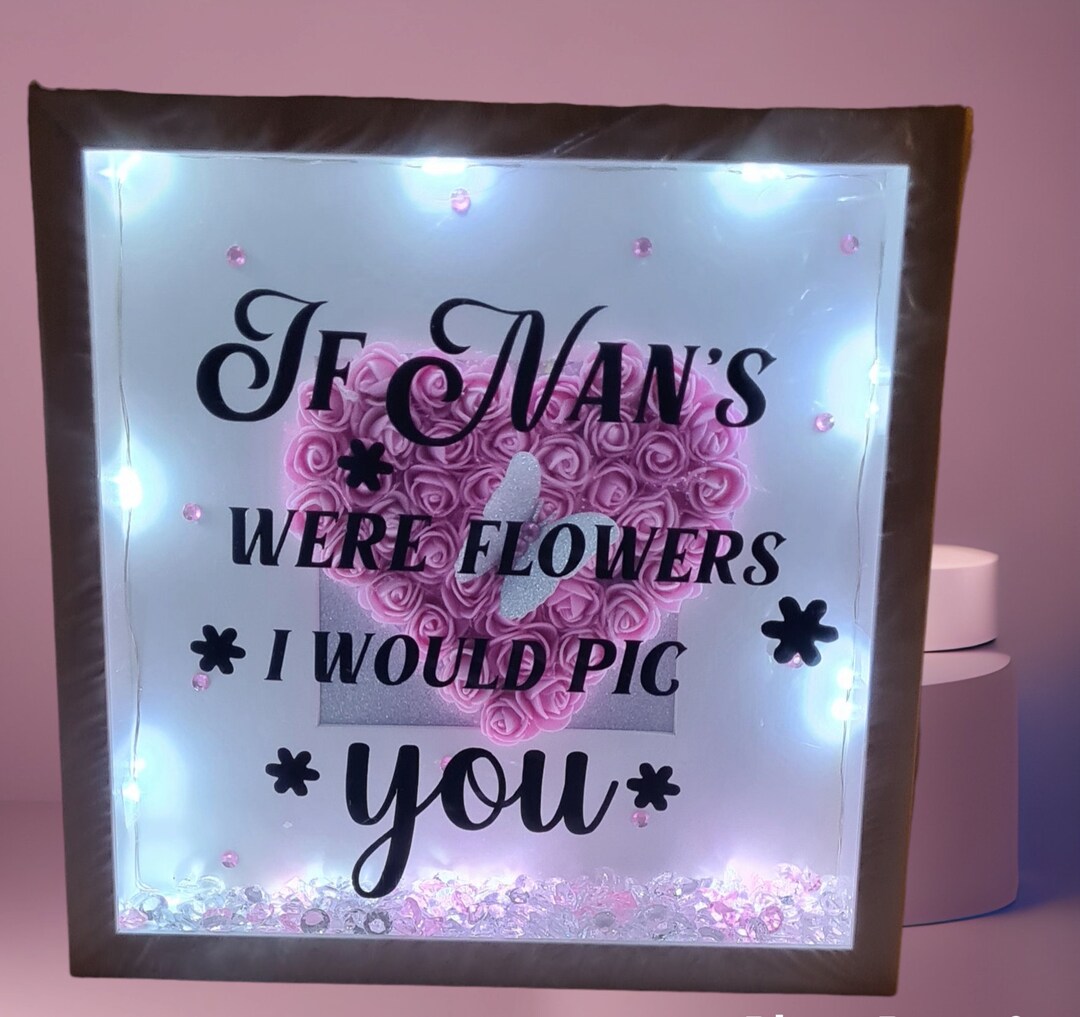 Light up Shadow Box Frame - Etsy