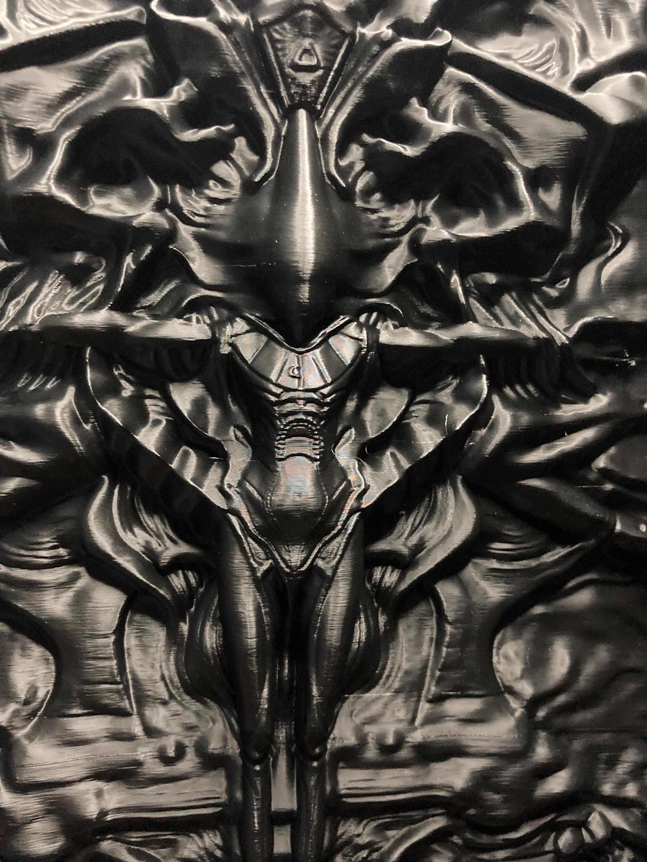 Mural Xenomorfo De Prometeo