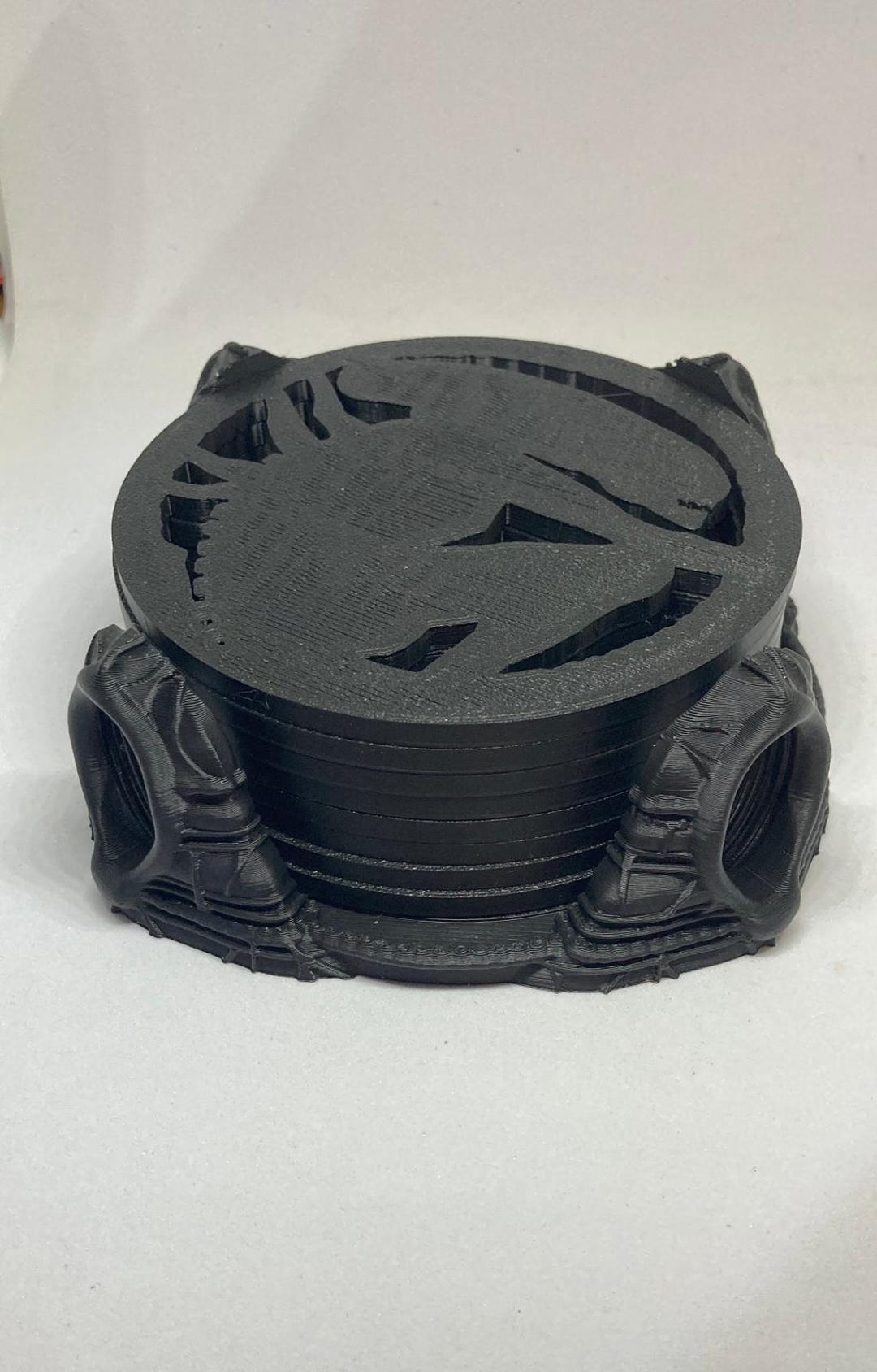 Aliens Coasters Set, 3d Printed, Glass, Pint Glass, Cups, Tableware ...