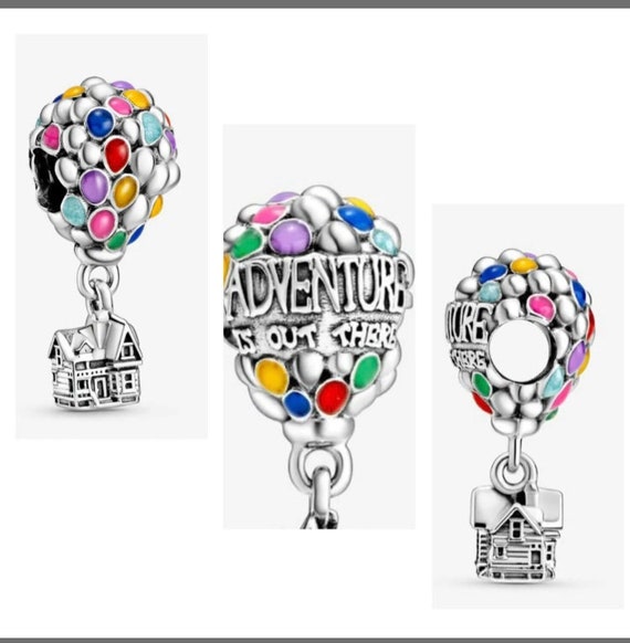 Disney Pixars up House and Balloons Charm S925 Sterling - Etsy