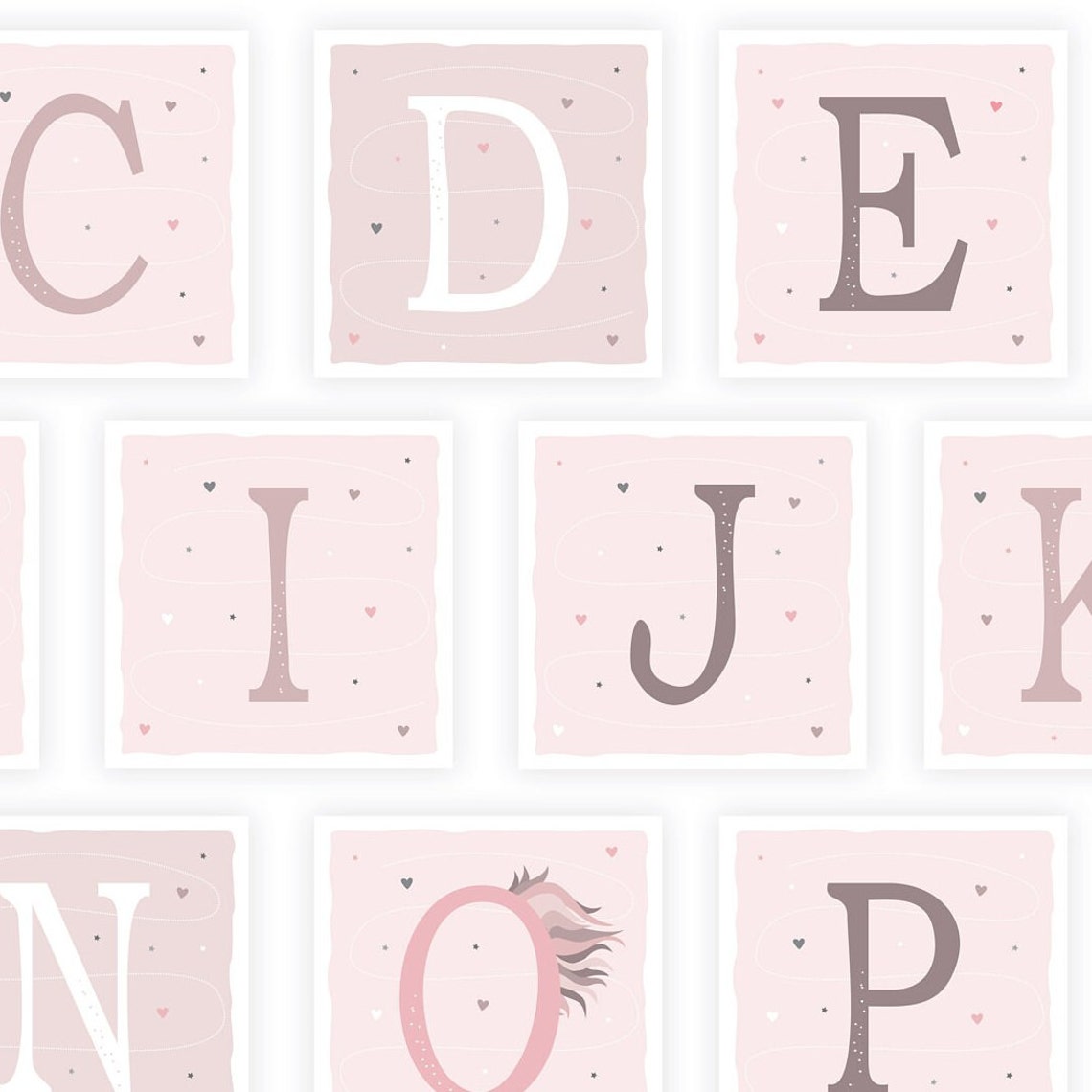 Learning Alphabet Cards for Kids, ABC Printable Files, Educational ...