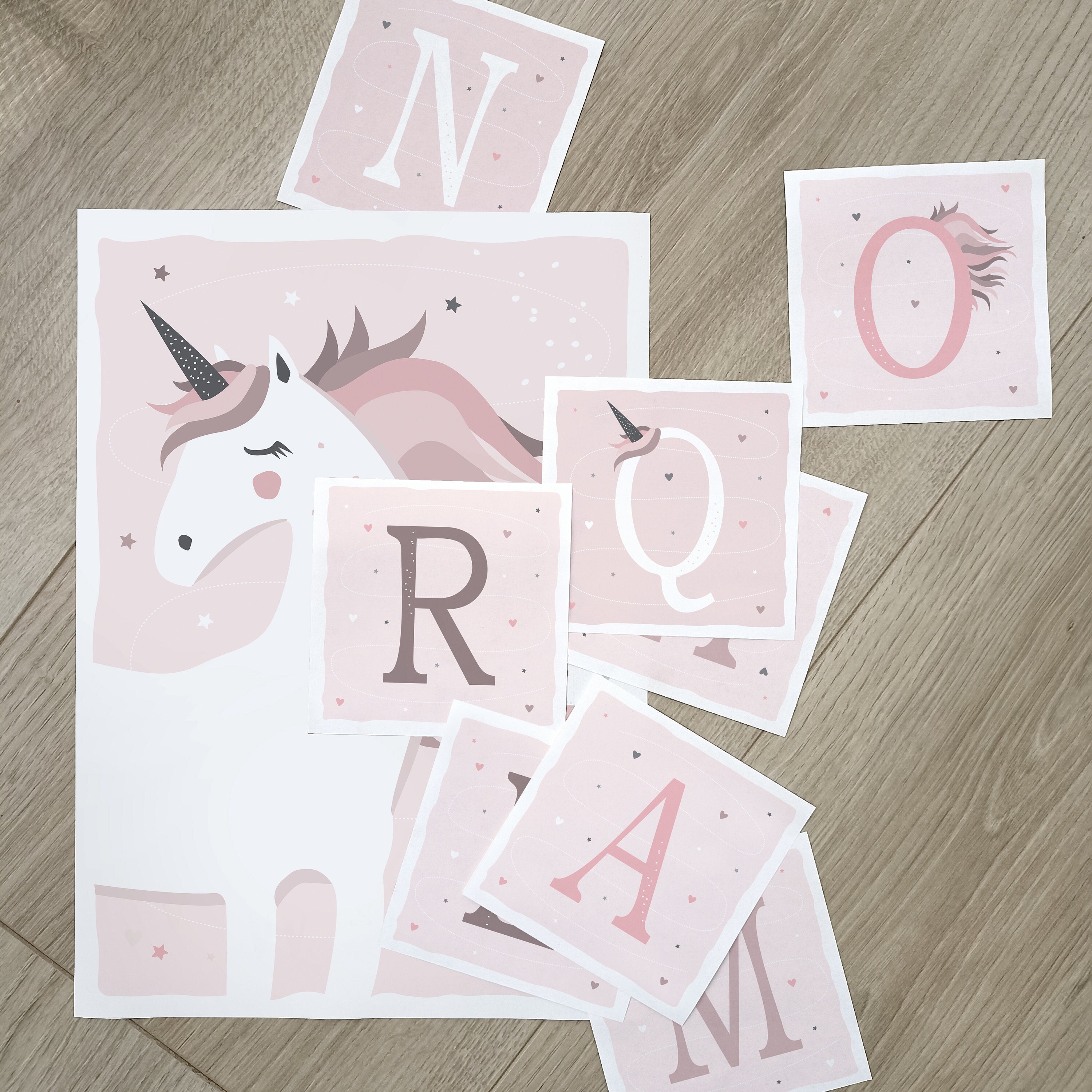 Learning Alphabet Cards for Kids, ABC Printable Files, Educational ...