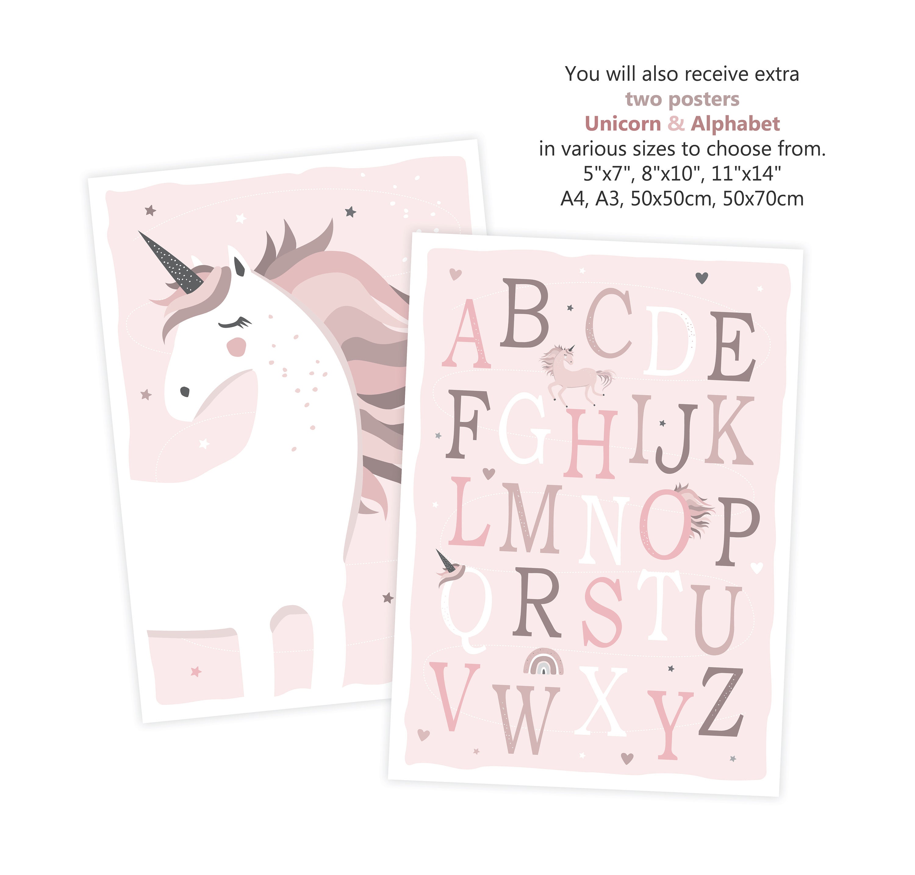 Learning Alphabet Cards for Kids, ABC Printable Files, Educational ...