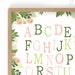 Floral Alphabet Poster ABC Print Kids Room Numbers Botanical Wall Art ...