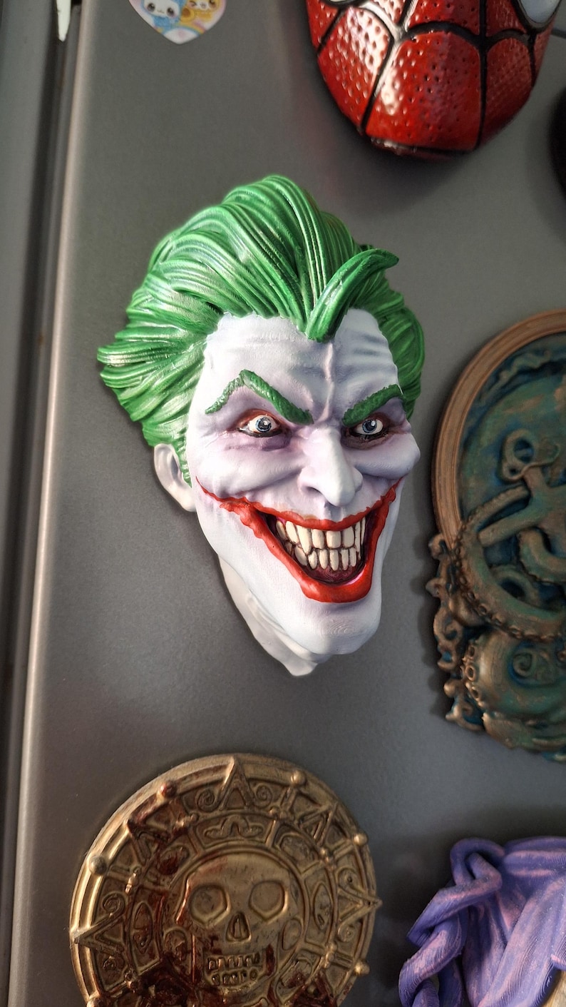 Joker Magnet Decoration - Etsy