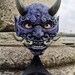 Honnari Wall Mask Oni Hannya Japanese Demon Decoration - Etsy