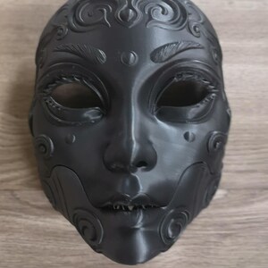 Geisha Mask, Movable Jaw Japanese Mask - Etsy