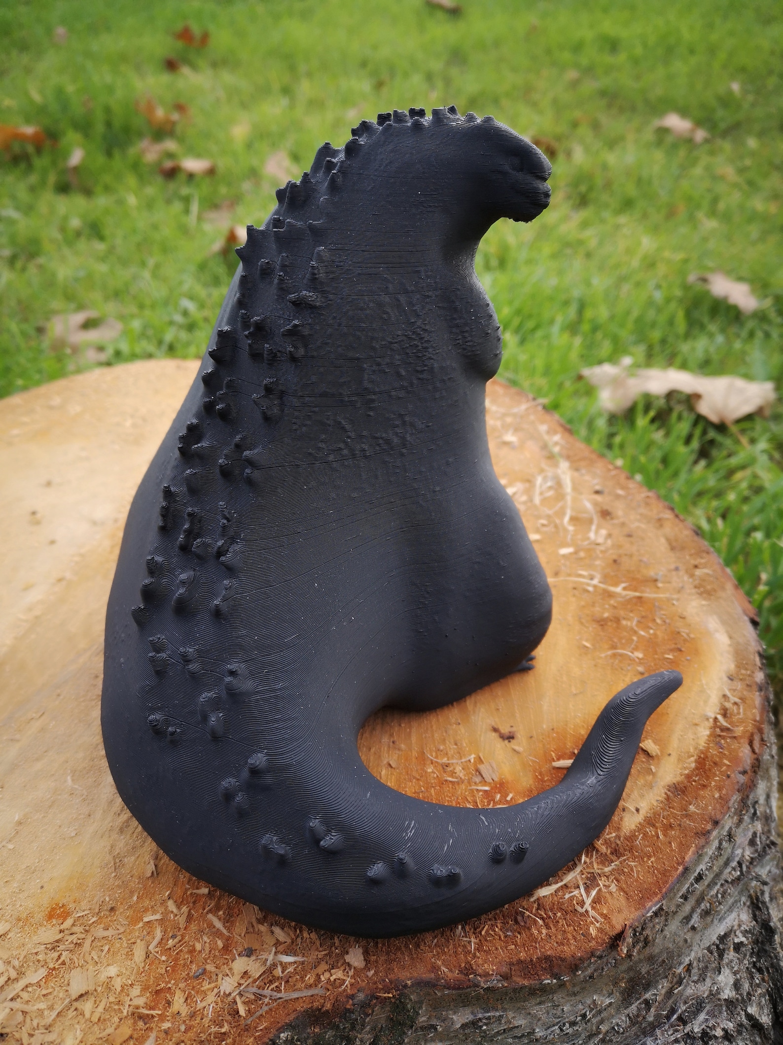Cute Fat Godzilla - Etsy