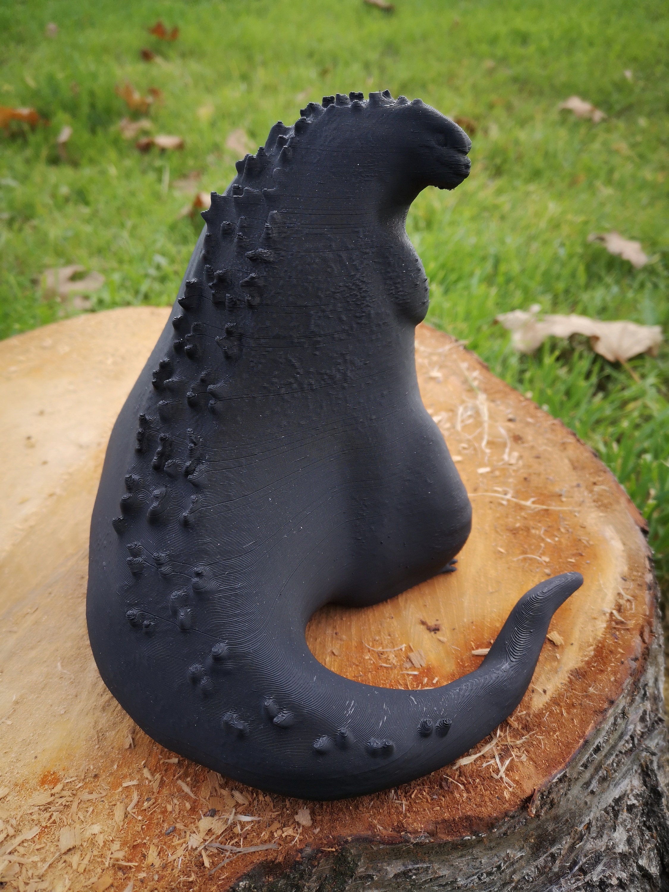 Cute Fat Godzilla - Etsy
