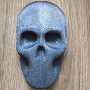 Sliced Skull Wall Decor, Modern Skull Statue - Etsy