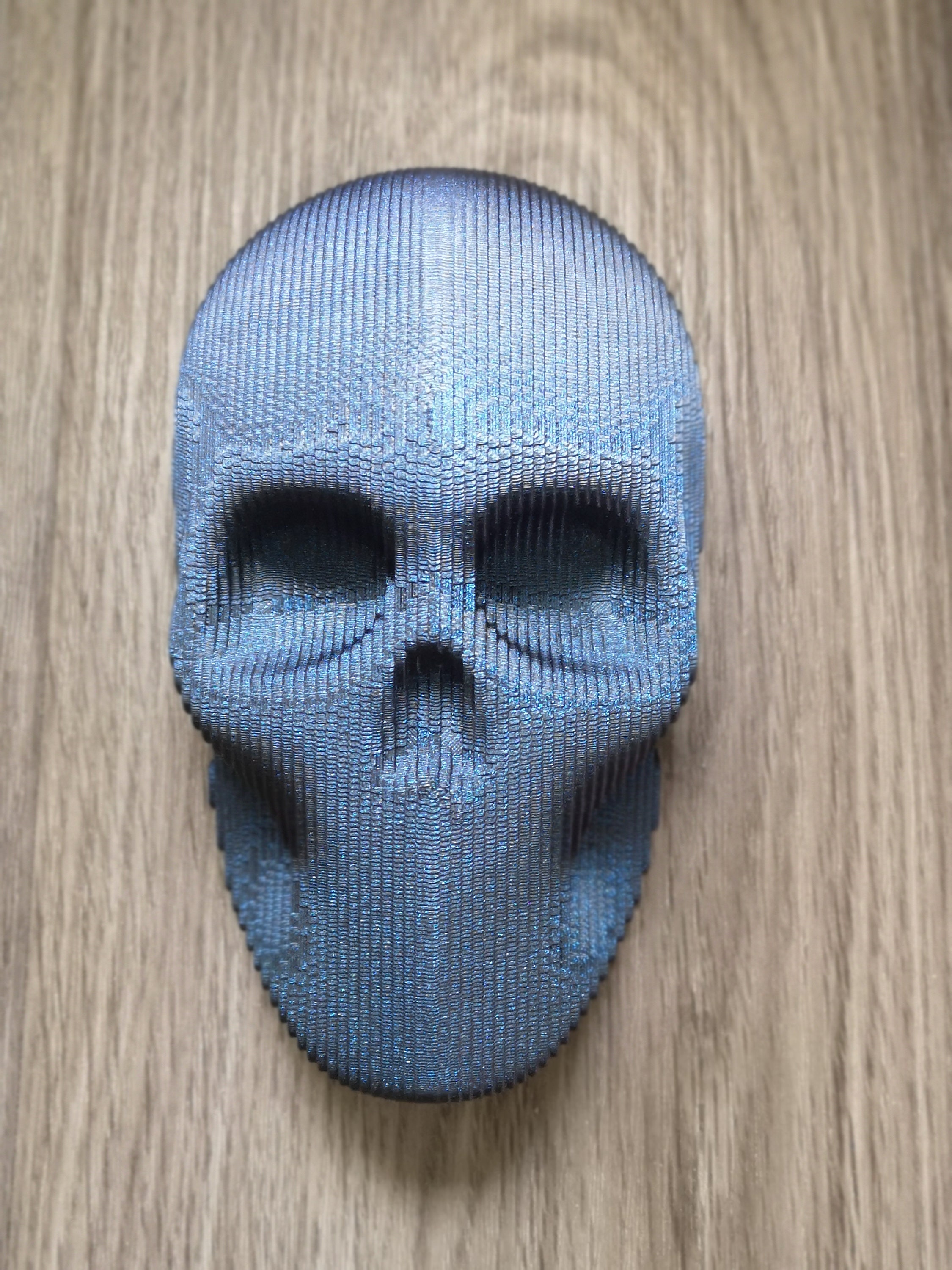 Sliced Skull Wall Decor, Modern Skull Statue - Etsy