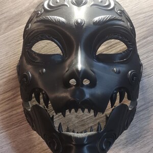 Geisha Mask, Movable Jaw Japanese Mask - Etsy