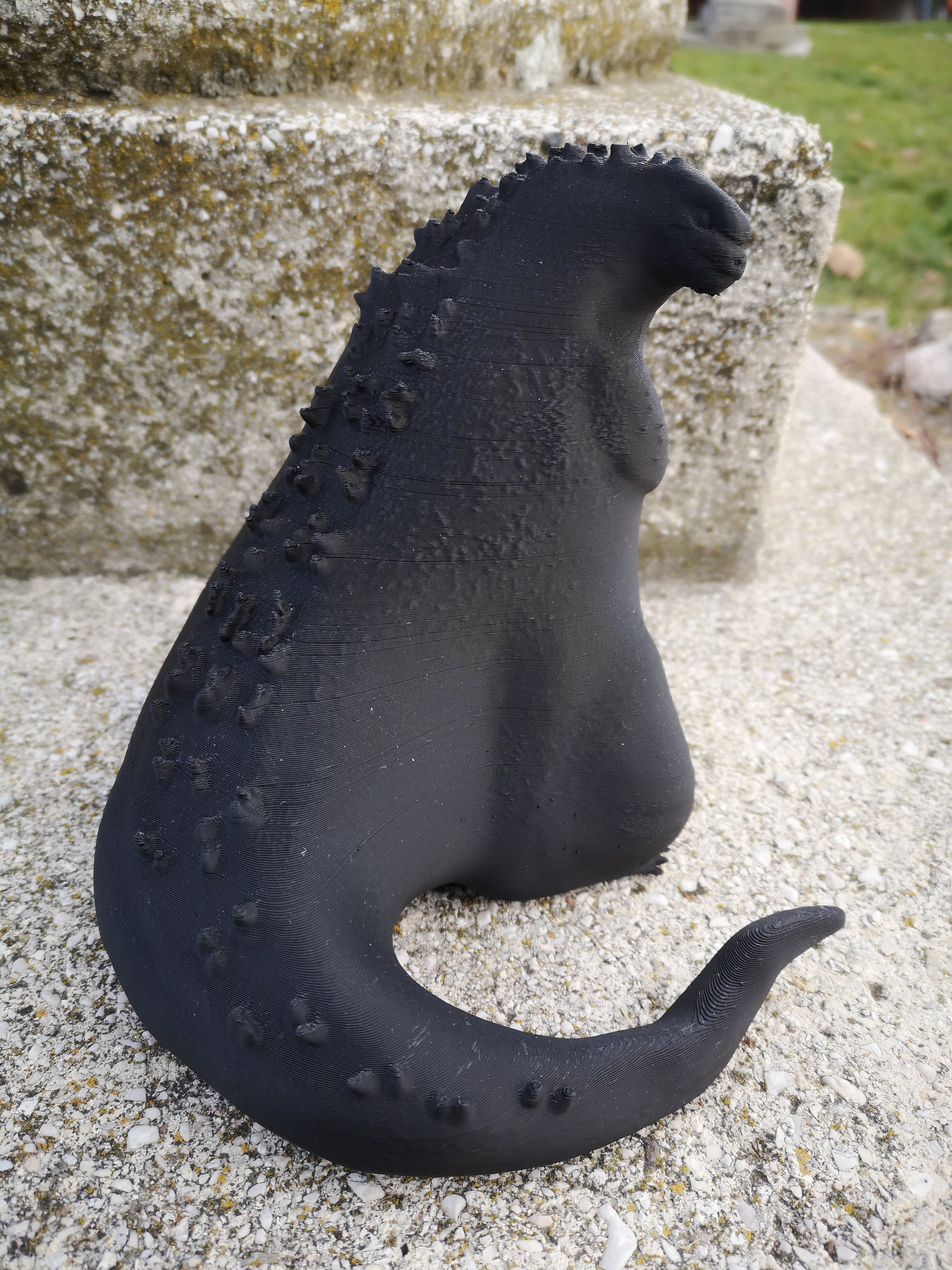 Cute Fat Godzilla - Etsy