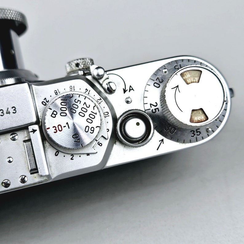 Leica Iiif Range Finder Red Dial Camera - Etsy