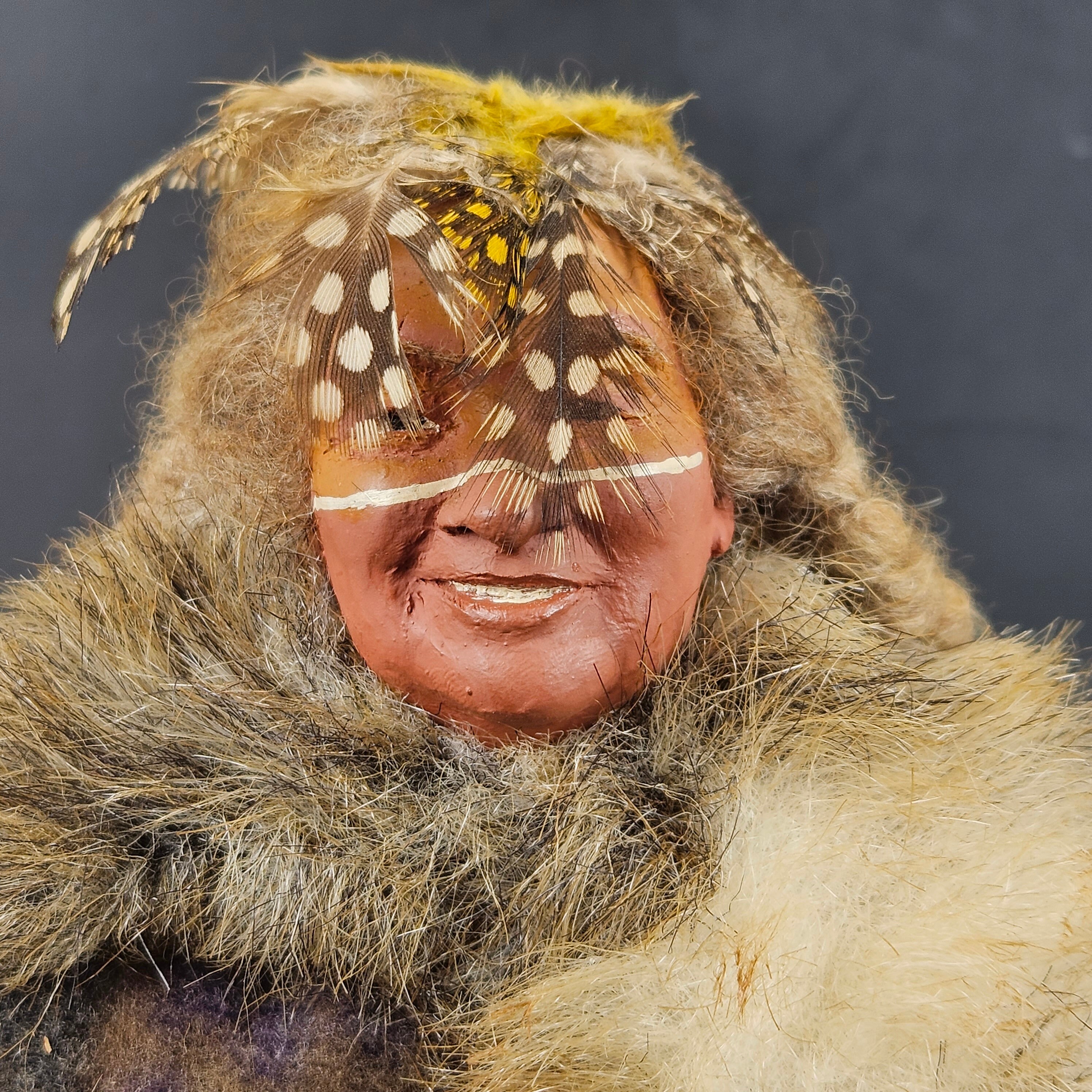 Hand Made Doll "mohawk" by Mary Masters, Signed - Etsy