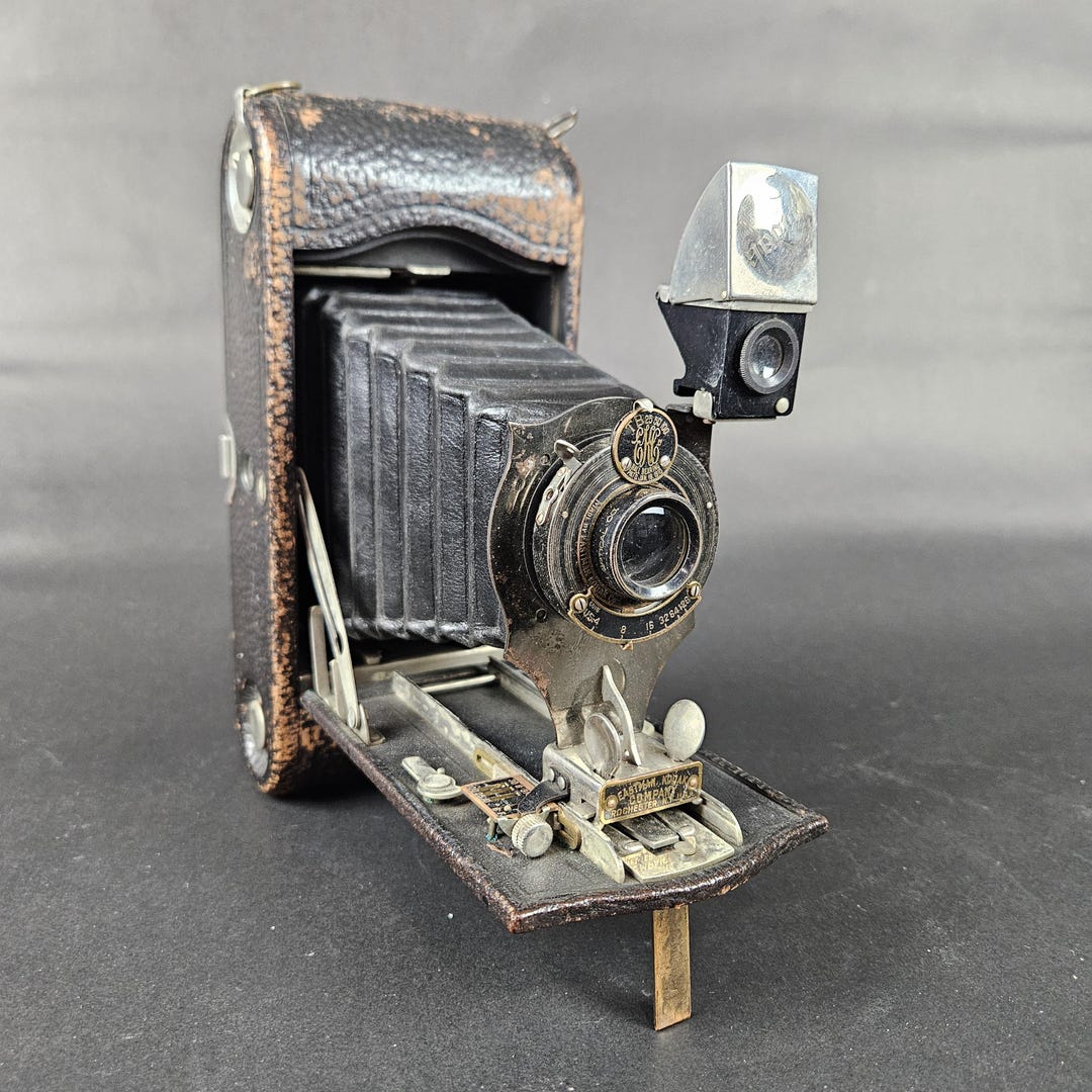 1920's No. 1A Folding Pocket Kodak Autographic With Original Stylus ...