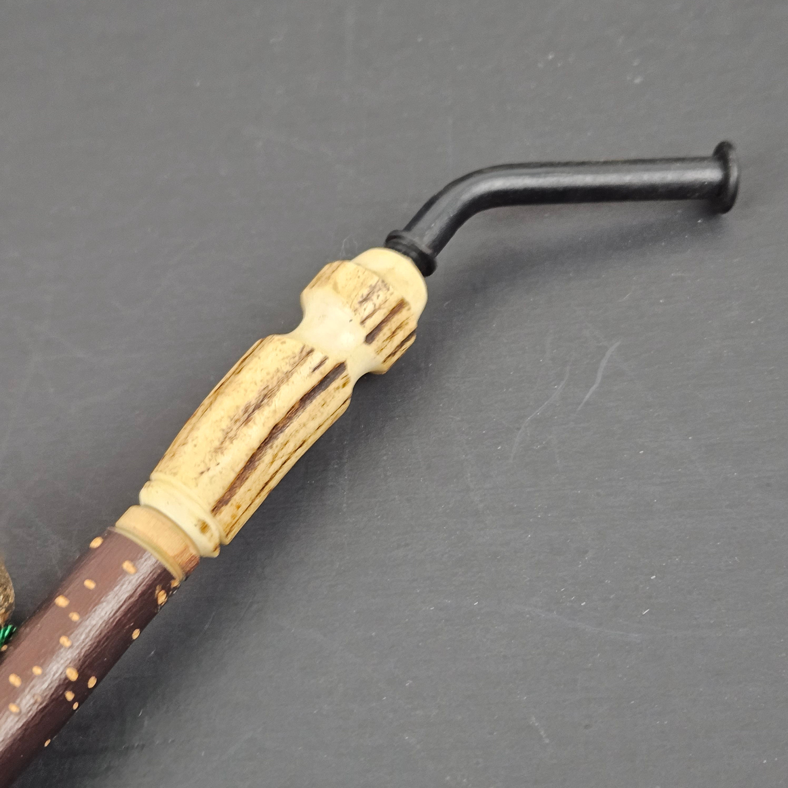 Antique German Tobacco Pipe Porcelain & Wood With Military Portrait - Etsy