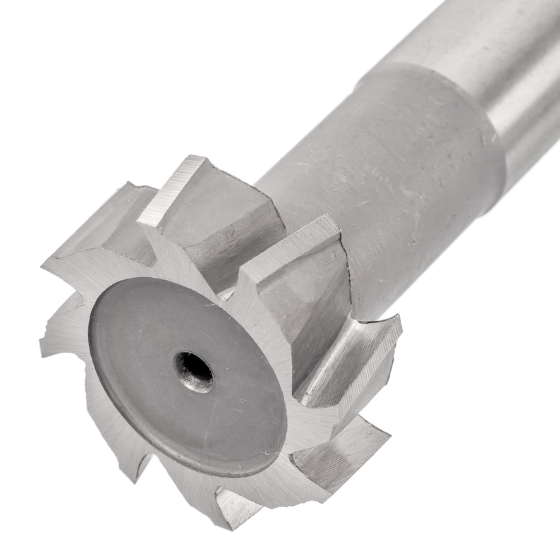 30mm X 10mm HSS T Slot Cutter 8 Flute Blade Woodruff Cutting Alloy Cast ...