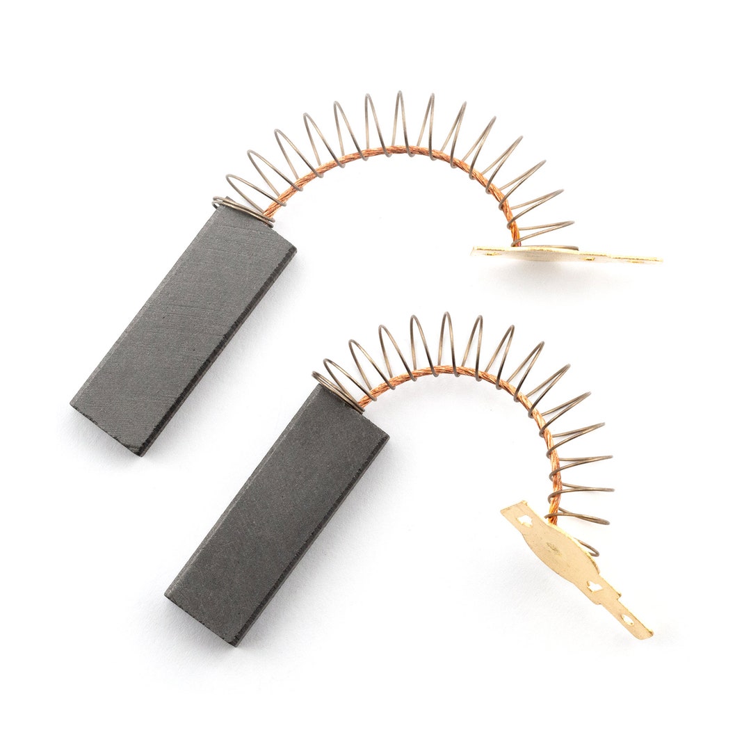 2pcs 32mm X 11mm X 6mm Carbon Motor Brush Spring Coil Copper Wire ...
