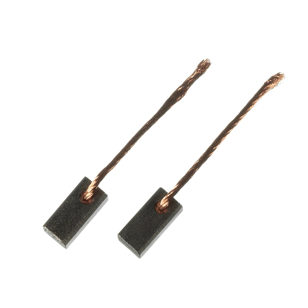 2pcs 12mm X 6mm X 6mm Carbon Motor Brush Copper Wire Electric ...