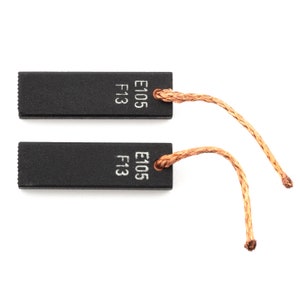 2pcs 39mm X 11.5mm X 6mm Carbon Motor Brush Copper Wire Electric ...