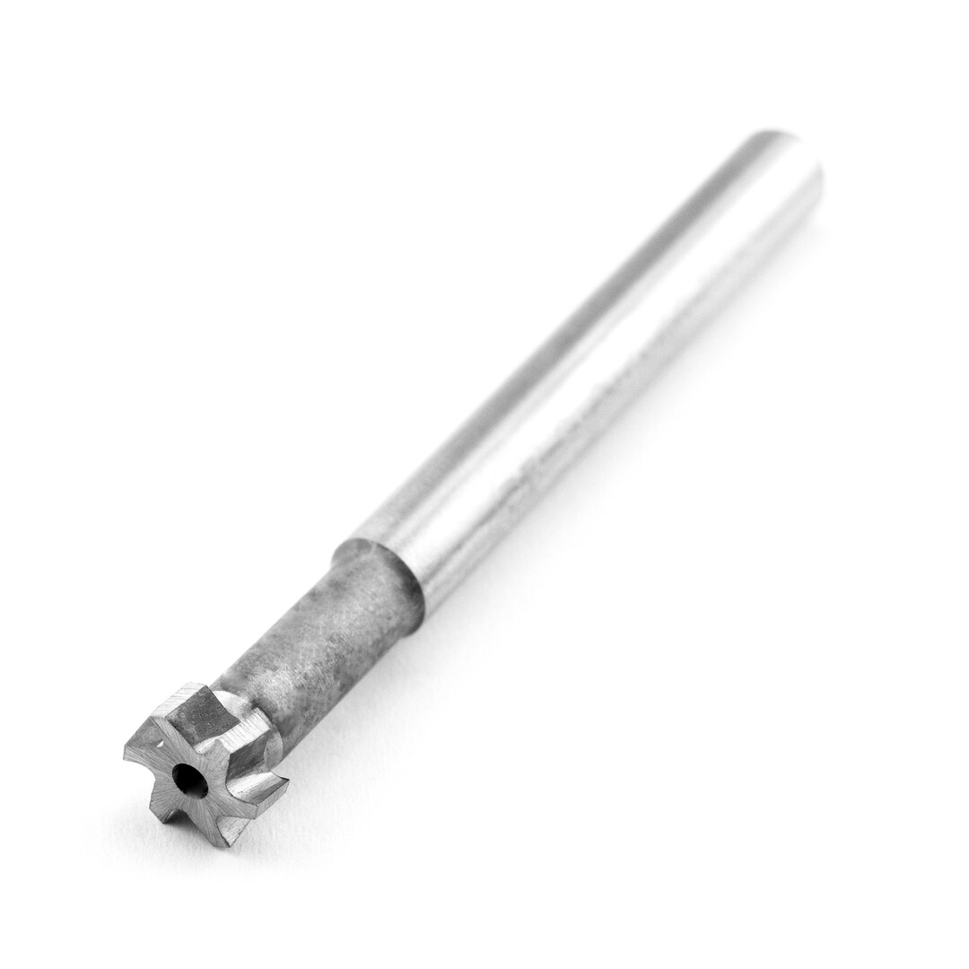 8mm X 3mm HSS T Slot Cutter 6 Flute Blade Woodruff Cutting Alloy Cast ...